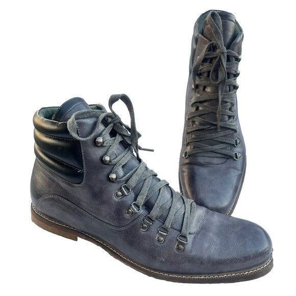 Todd Welsh | Shoes | Todd Welsh Gray Ankle Combat Boots 3d 327171 ...